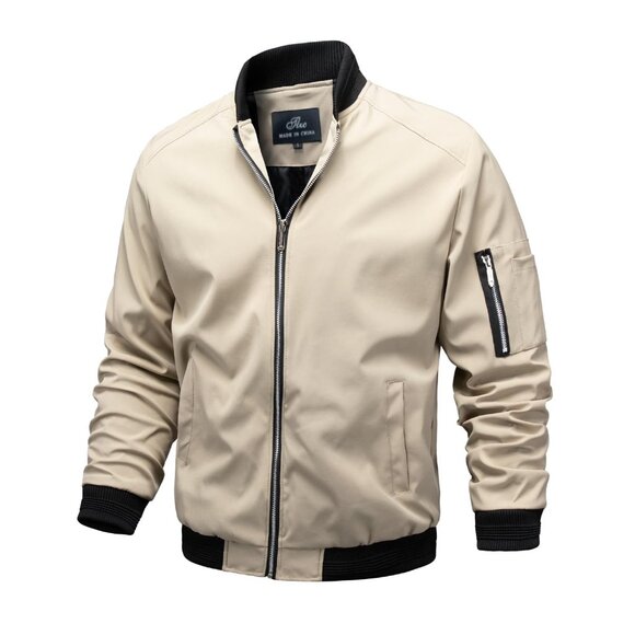 Jackets & Coats | Lightweight Bomber Jacket Slim Fit Windbreaker Active ...